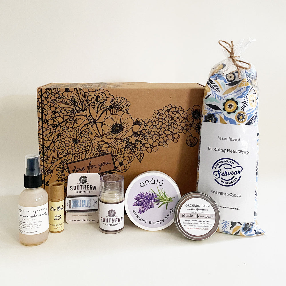 Custom & Curated Care Packages for Grief, Injury & Illness – Here For You