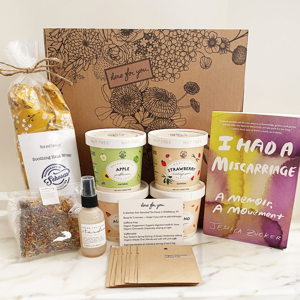 Custom & Curated Care Packages for Grief, Injury & Illness – Here For You